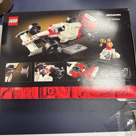 Lego | Other | New Lego 330 Mclaren Mp44 Icons Set Ayrton Senna Race ...